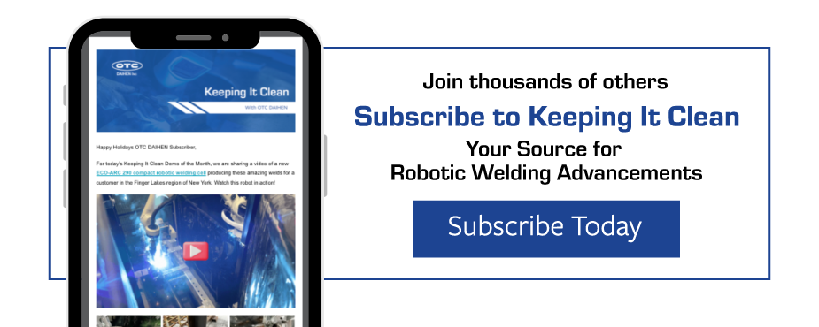 Welding Robot Programming Demo Program Otc Fd Series Welding Robot